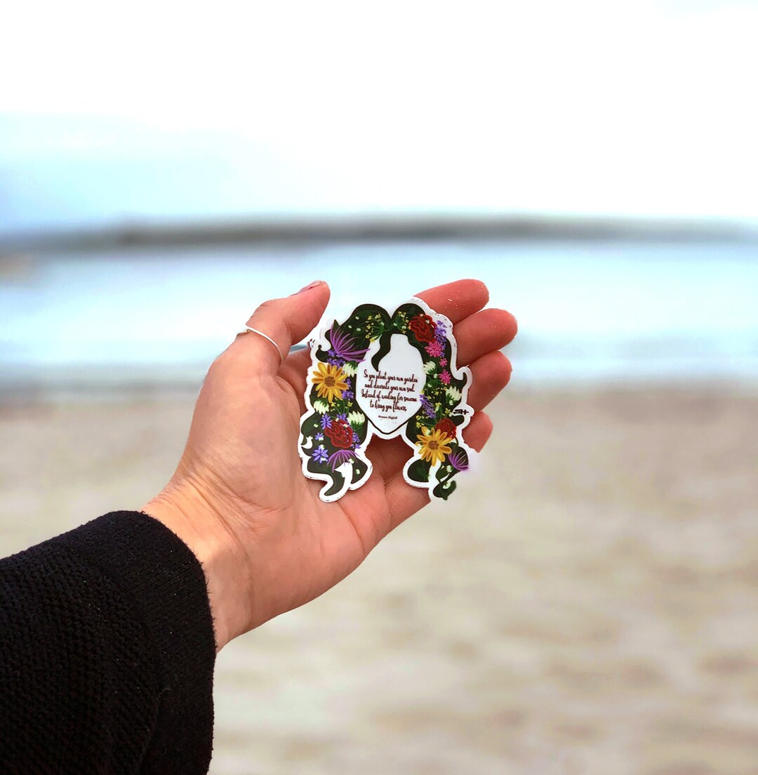 Feminist Sticker - Feminist Sticker Art - Veronica Shoffstall Quote ...