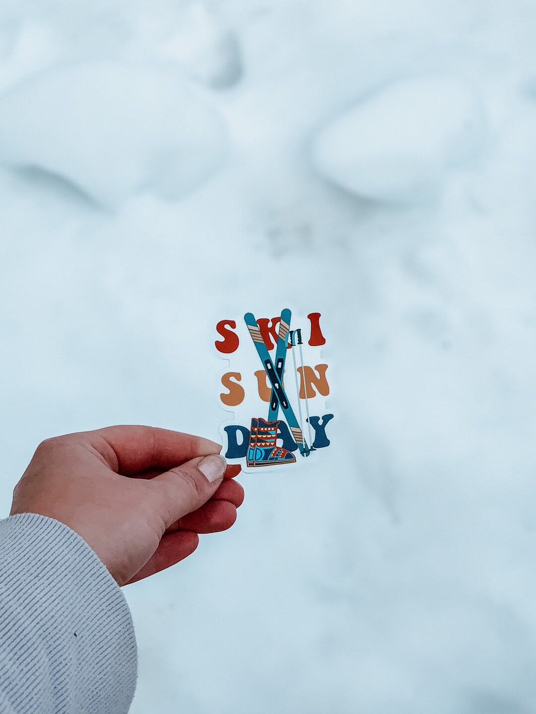 Ski Sunday Sticker - Sunday River Sticker - Sunday River Sticker Art ...