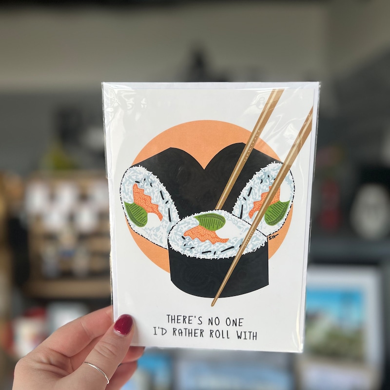 Sushi Card - Etsy