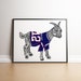 Tom Brady GOAT greatest of All Time TB12 New England Patriots Print Tom ...