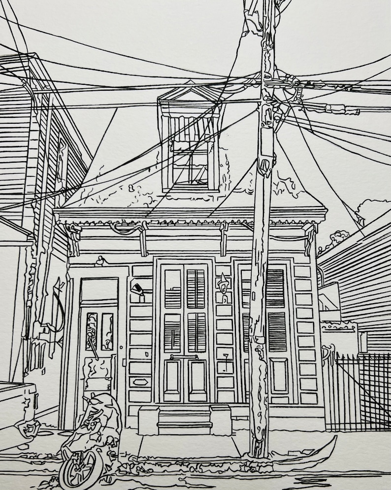 A New Orleans Coloring Book - Etsy