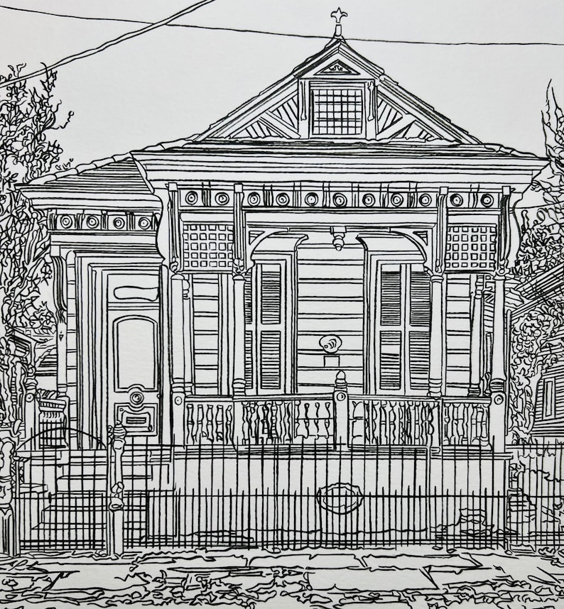A New Orleans Coloring Book - Etsy