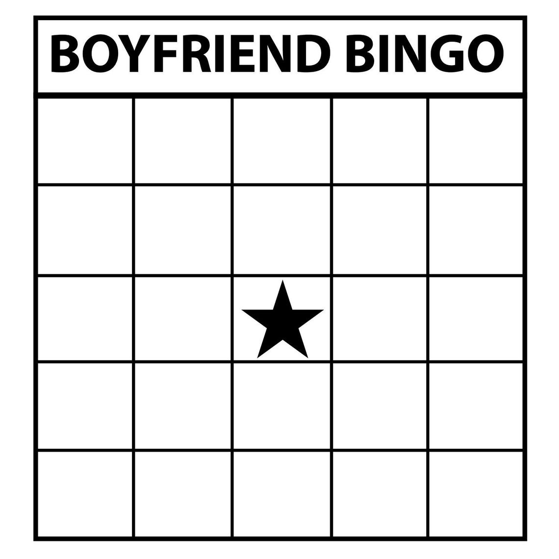 Viral Call of Duty Tiktok BINGO Blank Board|instant Printable Download ...