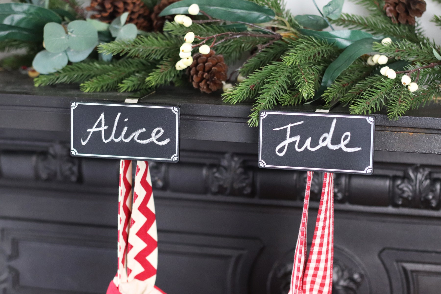 Pure White Christmas Holiday Santa Stocking | Etsy