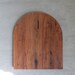 Bread Board Wooden Arch Arch Serving Platter, Wood Charcuterie Board ...