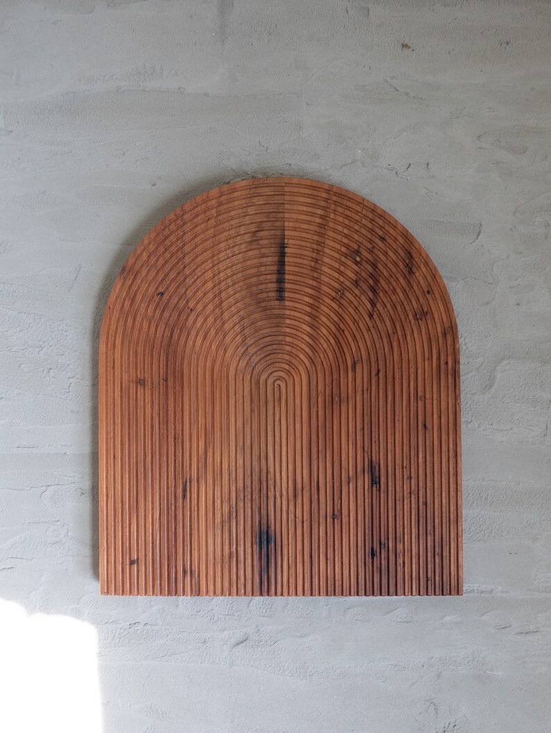 Bread Board Wooden Arch Arch Serving Platter Wood - Etsy