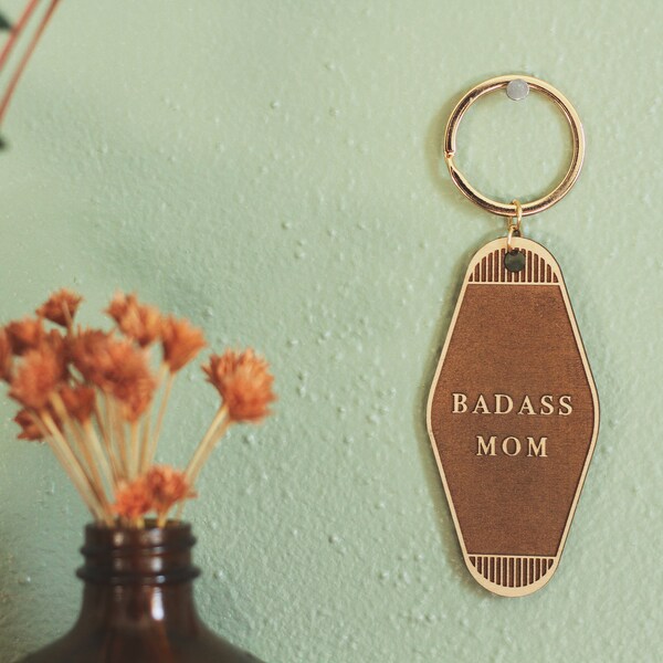Badass Keychain - Etsy