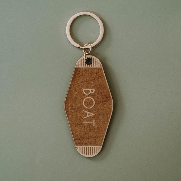 Boat Keychain - Etsy