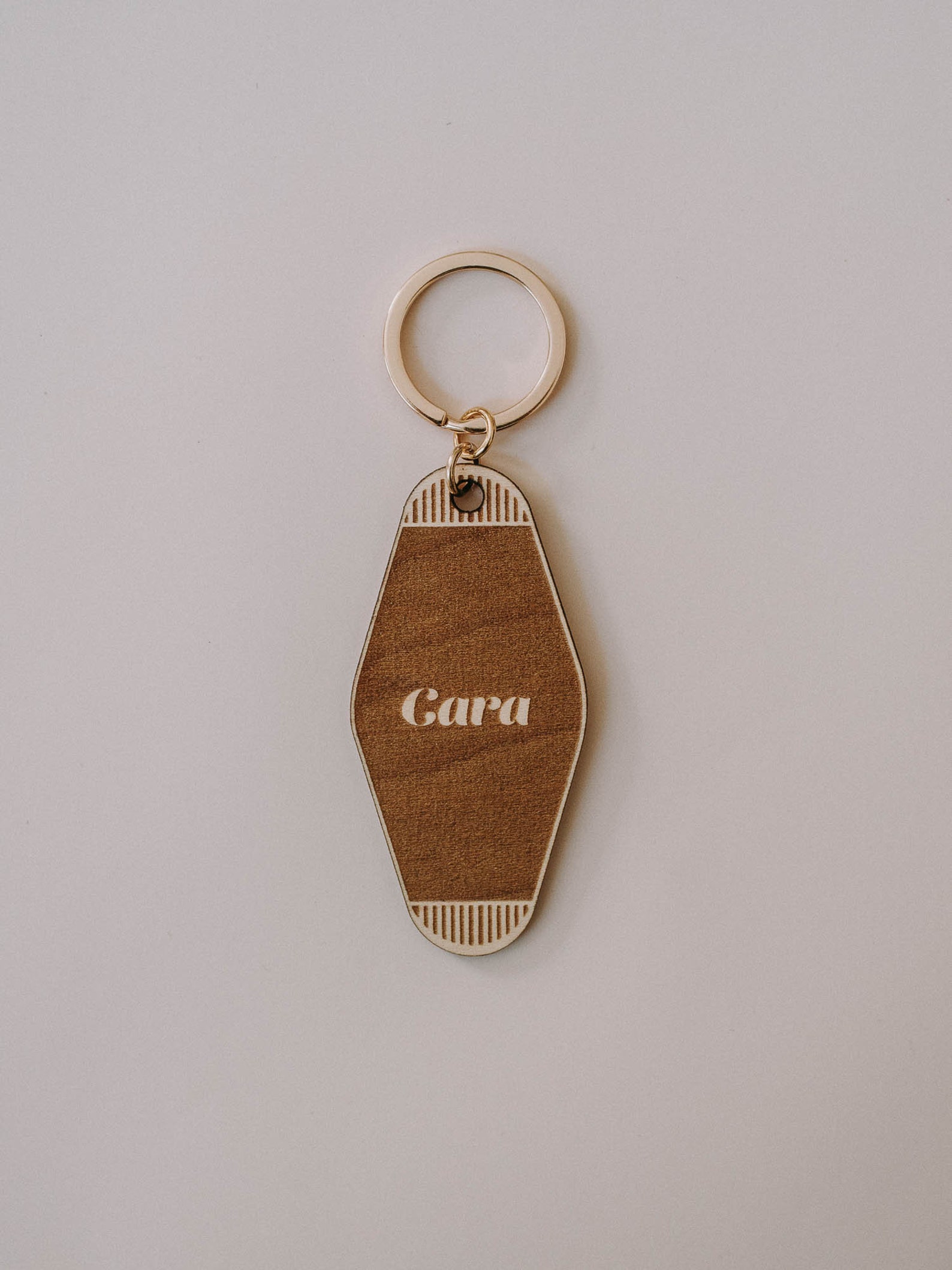 Custom Name Hotel Keychain Personalized Motel Wood Keychain - Etsy