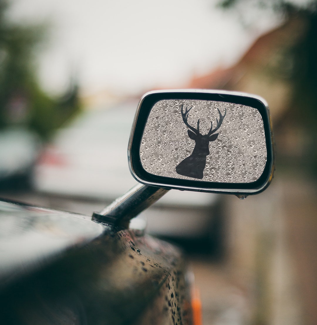 Mirror Shapes, Buck Shape, Deer, Hunting Anti Fog Film, Anti Water Film ...