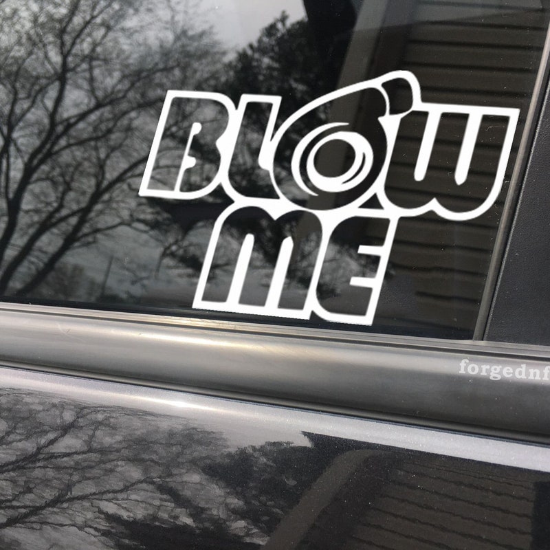 Car Window Decals Funny - Etsy