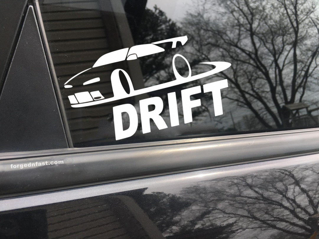 Drift, Car Decal, Bumper Sticker, Truck Decal, Funny Car Decal - Etsy