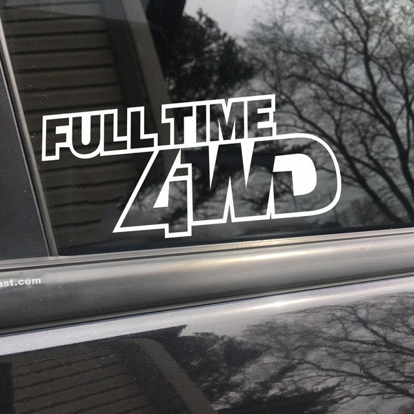 Funny 4wd Sticker - Etsy