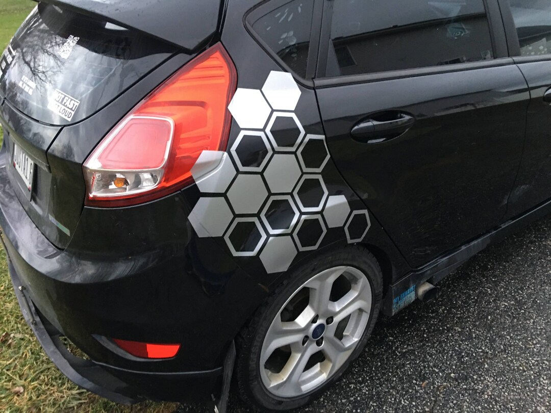 Car Hexagon Design, JDM, Cool Decal, Funny Artistic - Etsy