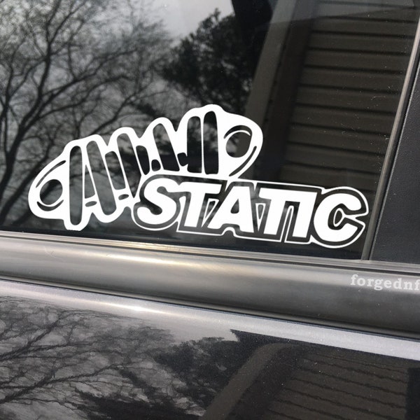Static Car Stickers - Etsy