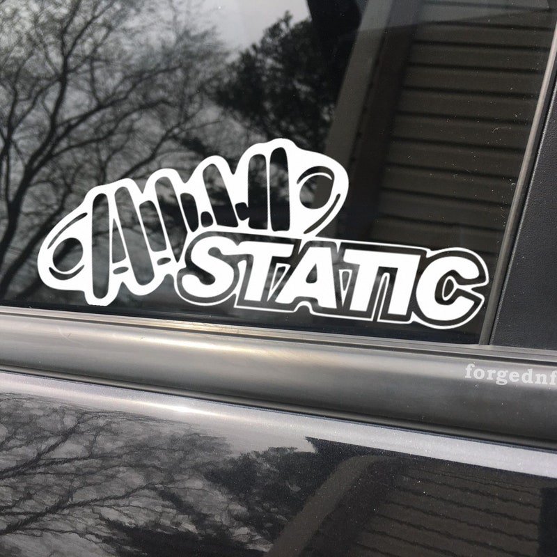 Static Sticker for Car - Etsy