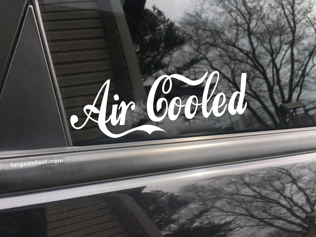 Air Cooled Vinyl Car Decal, Bumper Sticker - Etsy