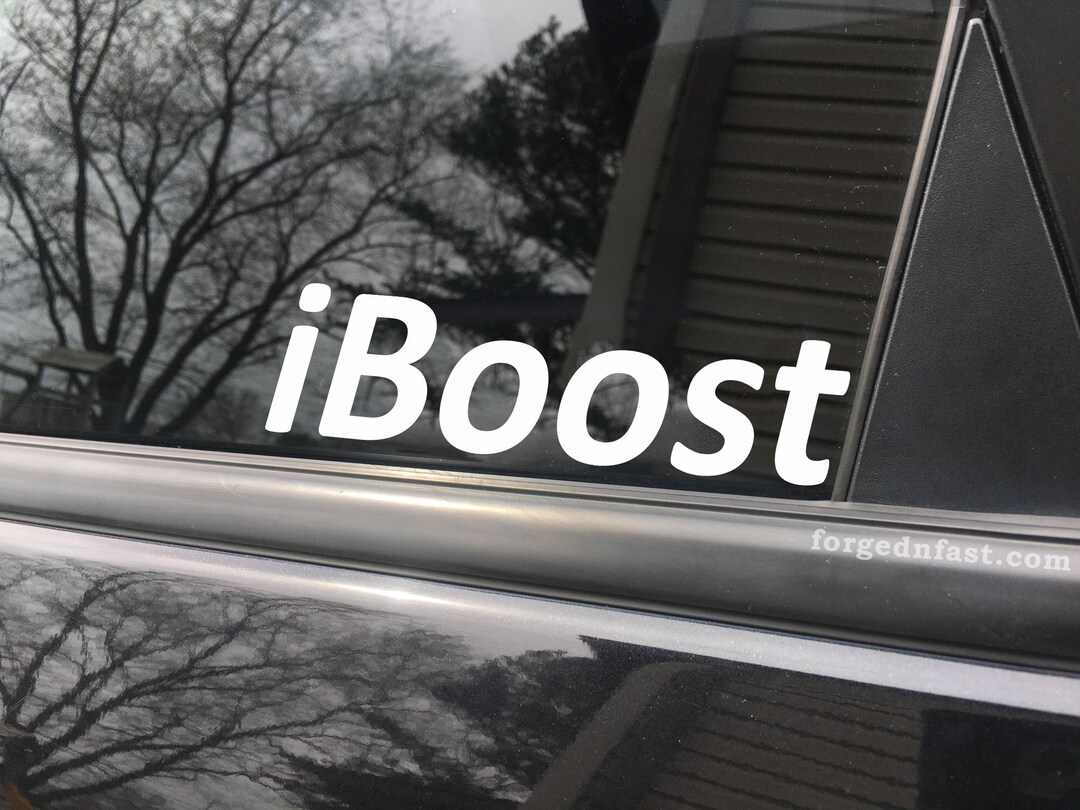 Iboost Funny Car Sticker Decal, Car Decal, Bumper Sticker - Etsy