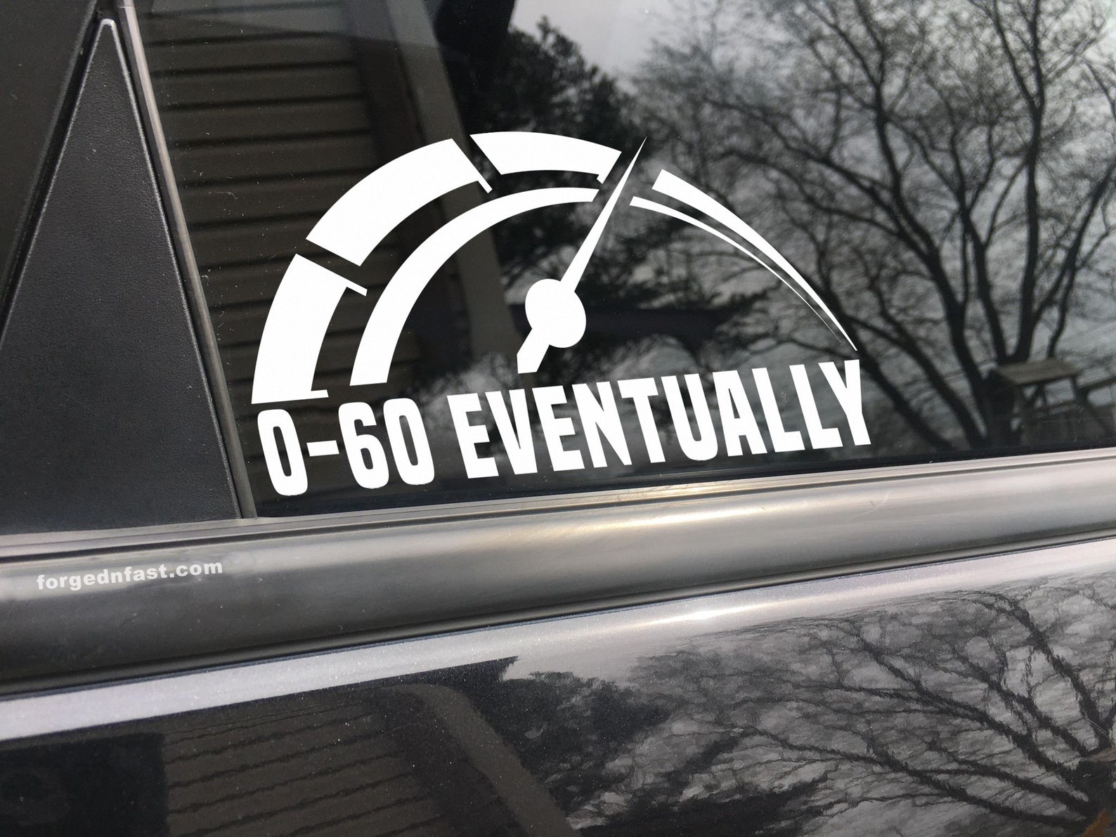 0-60 Eventually Zero to Sixty Car Decal Bumper Sticker - Etsy