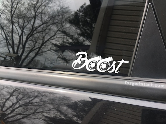Boost Auto Decal
