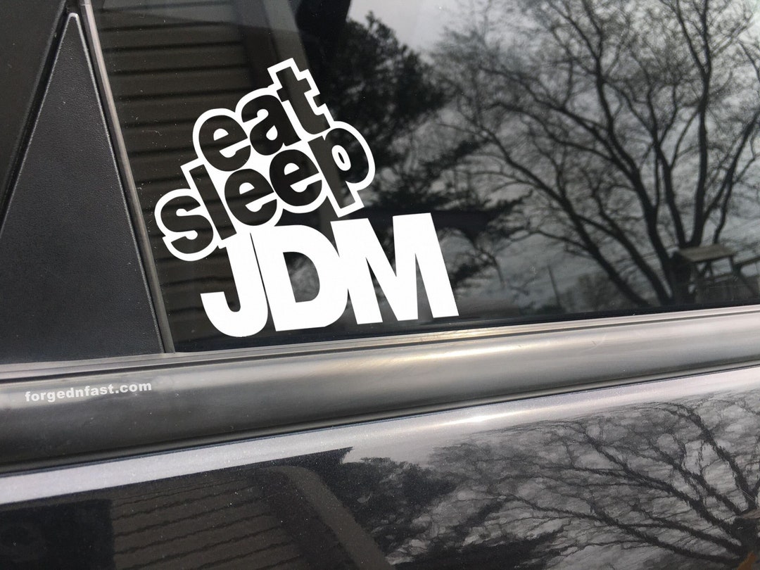 Eat Seel JDM, Car Decal, Bumper Sticker, Truck Decal, Funny Car Decal ...