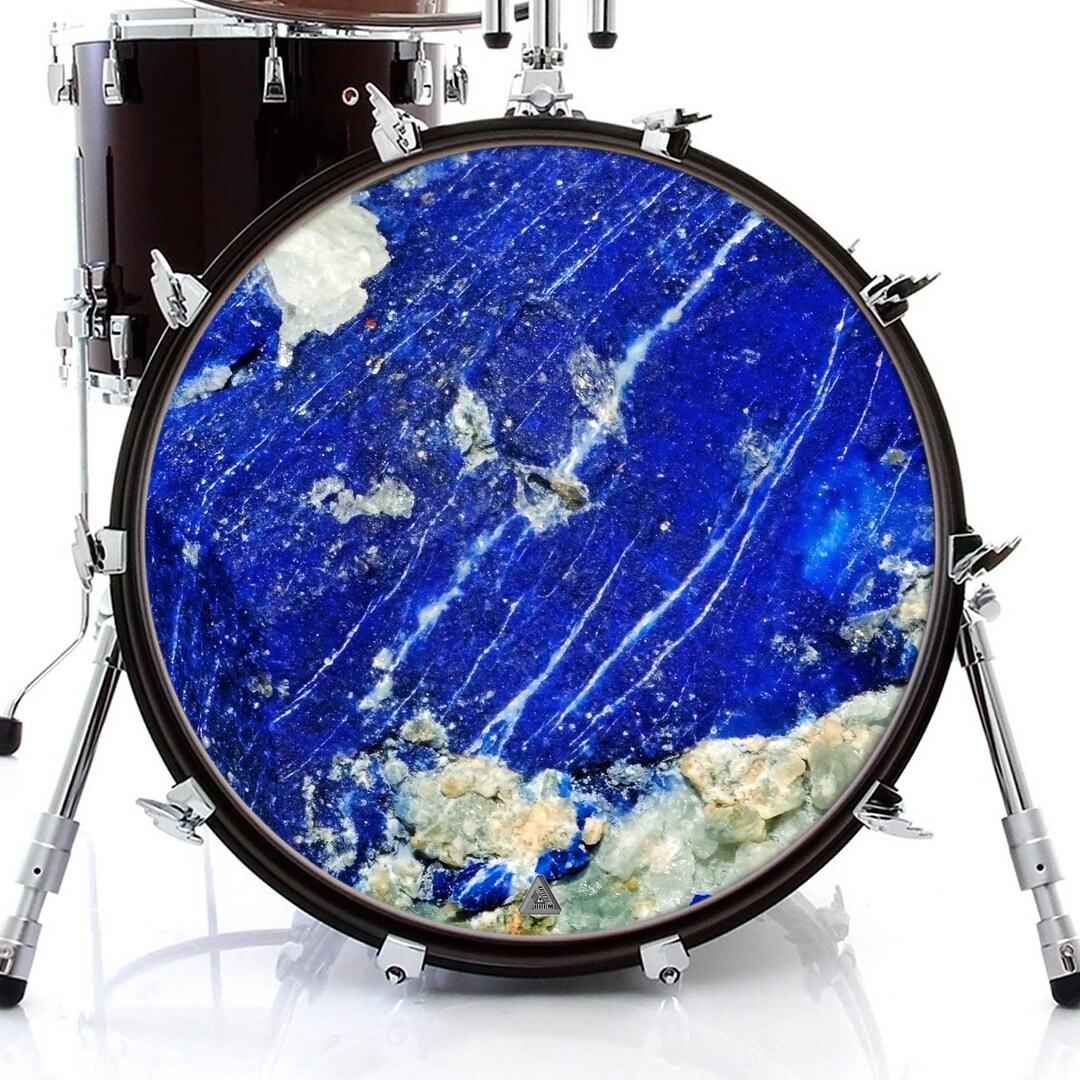 Lapis Lazuli Graphic Drum Skin - Etsy