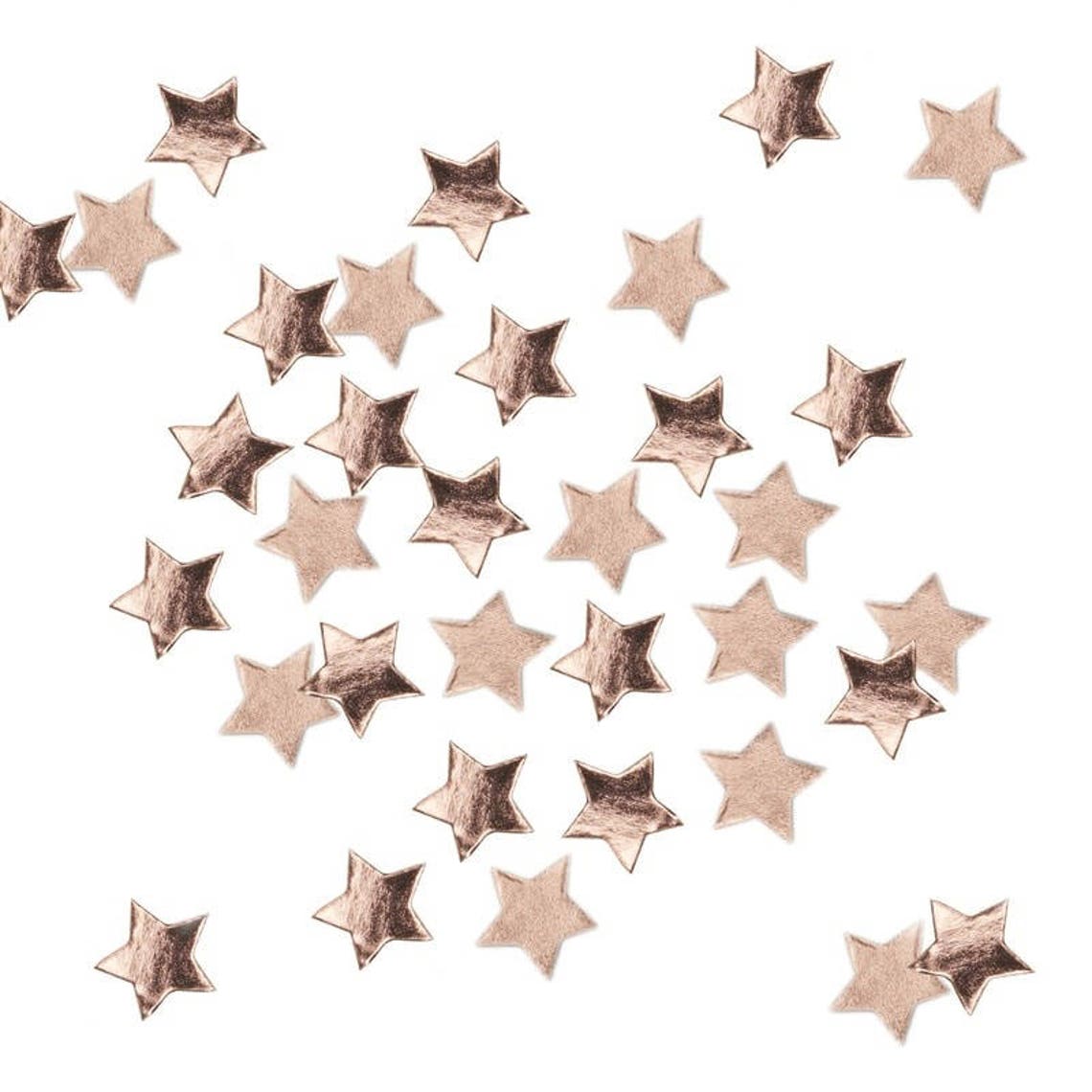 Rose Gold Star Christmas / New Year's Party Confetti - Etsy