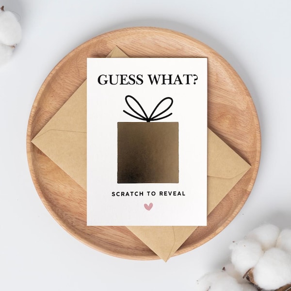 Reveal Scratch Card - Etsy UK