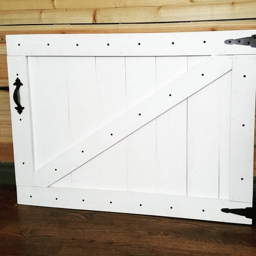 Barn Door Baby Gate-rustic Baby Gate-wooden Baby Gate-dog - Etsy
