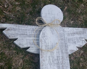 Rustic Wood Angel - Etsy