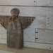 Rustic Wooden Angel-Reclaimed Wooden Angel-Pallet Wood | Etsy