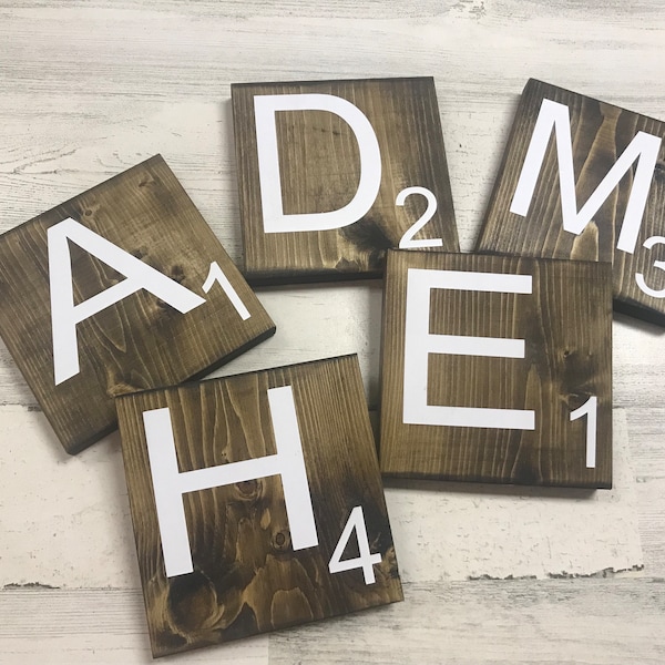 Large Scrabble Tiles - Etsy