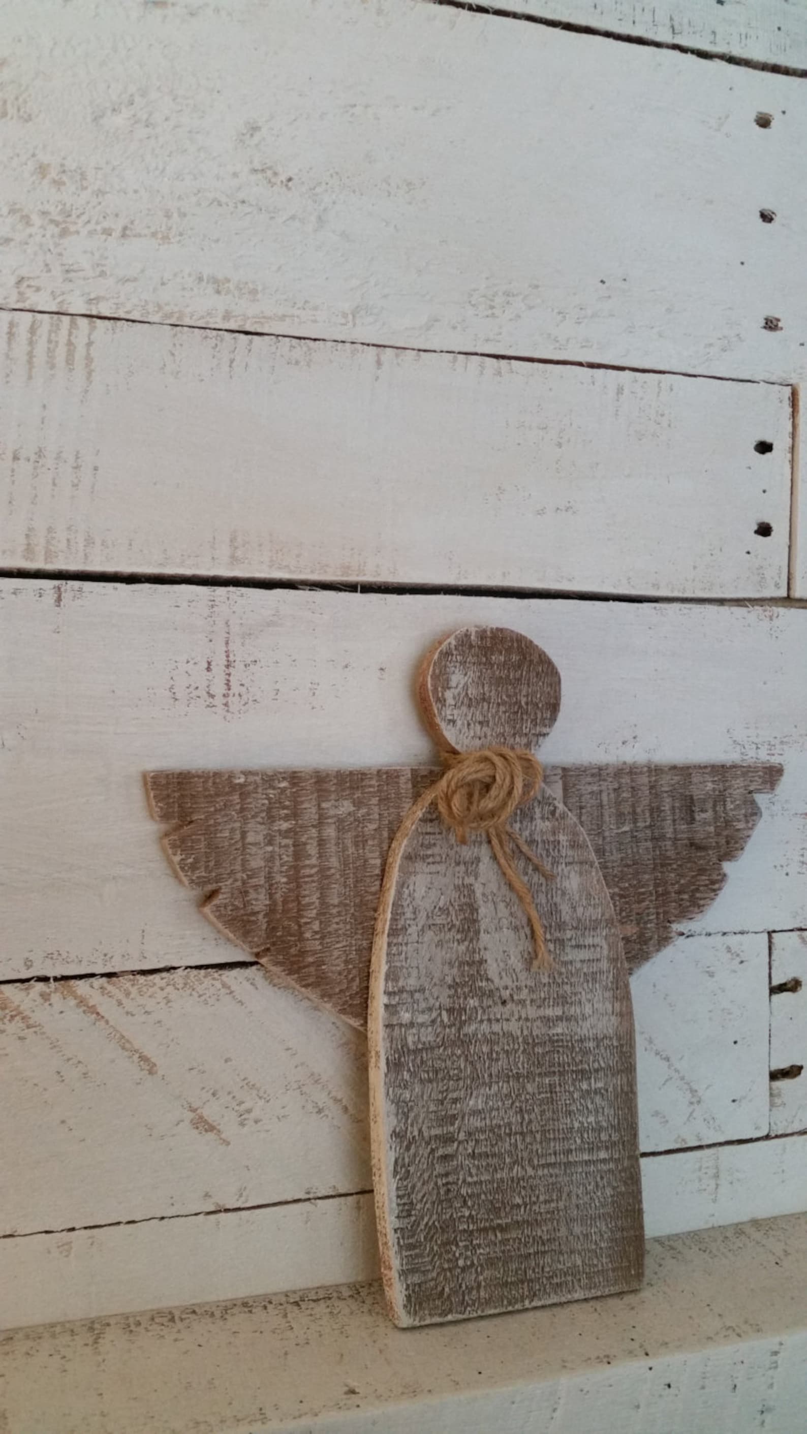 Rustic Wooden Angel-reclaimed Wooden Angel-pallet Wood - Etsy