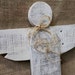 Rustic Wooden Angel | 15" Angel | Angel Wall Hanger | Rustic Angel ...