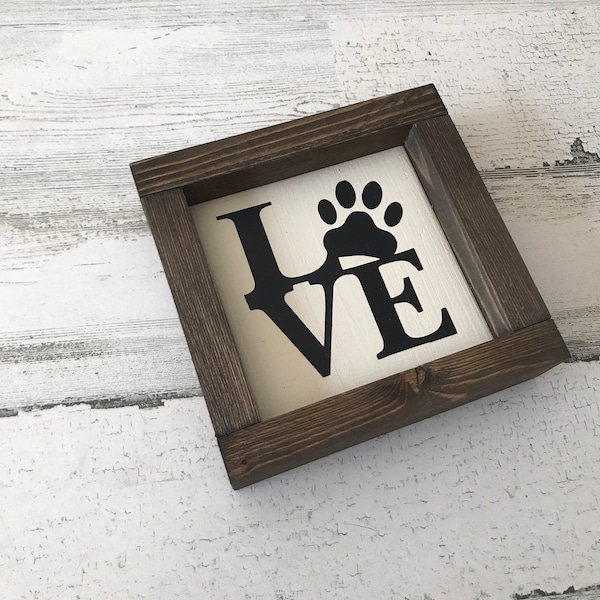 Wood Dog Sign - Etsy