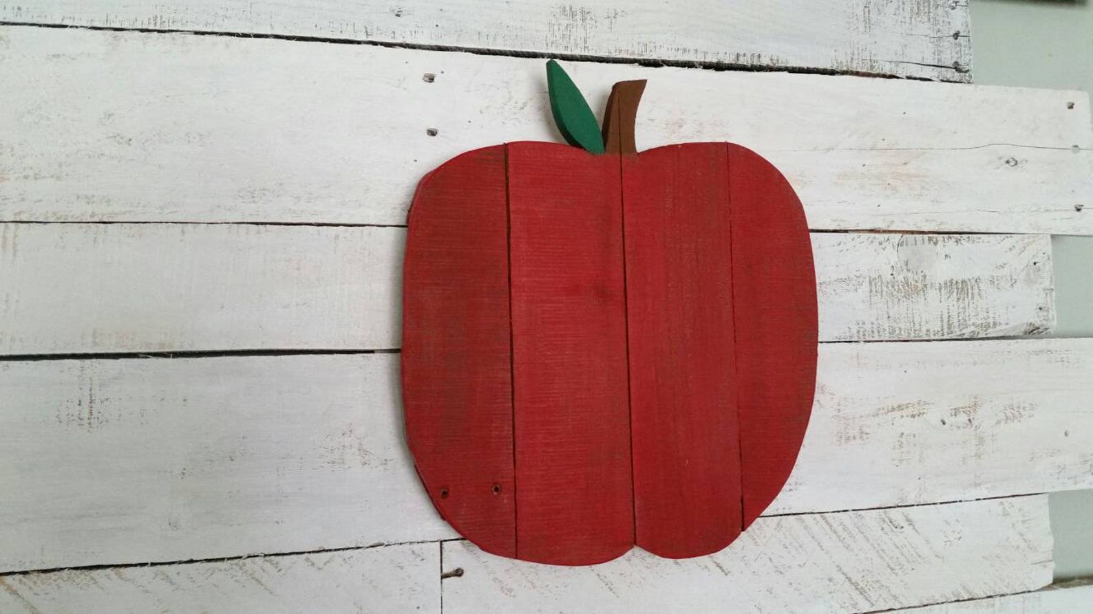 Rustic Apple Sign Apple Sign Wood Apple Sign Autumn | Etsy