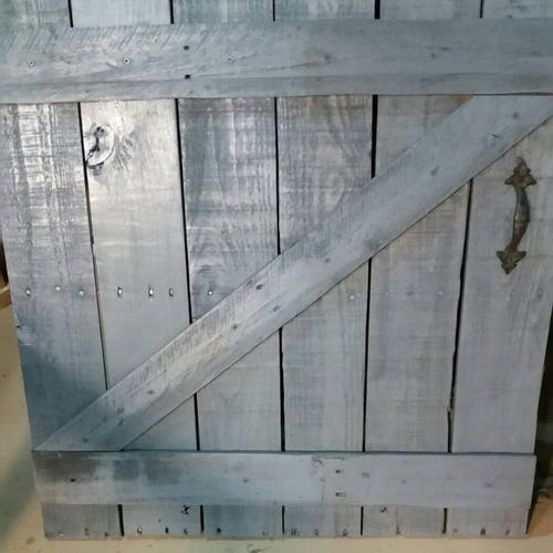 Barn Door Baby Gate-rustic Baby Gate-wooden Baby Gate-dog - Etsy