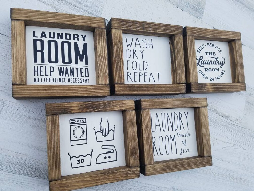 The Laundry Collection | Laundry Room Sign | Laundry Today or Naked ...