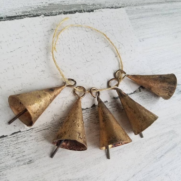 Rustic Bell - Etsy