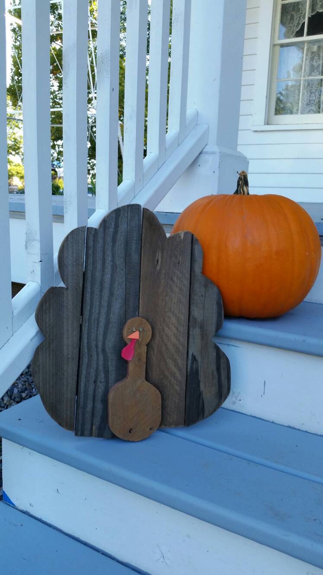 Thanksgiving Decor - Turkey - Rustic Wooden Turkey Decor - Fall Decor ...