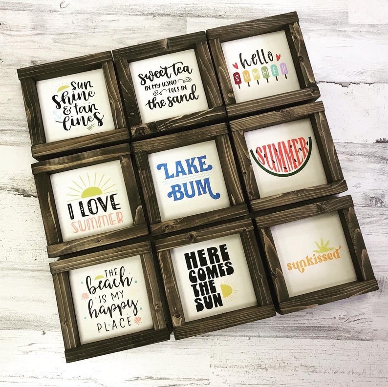 NEW Summer Sign Collection Funny Summer Signs Lake Beach - Etsy