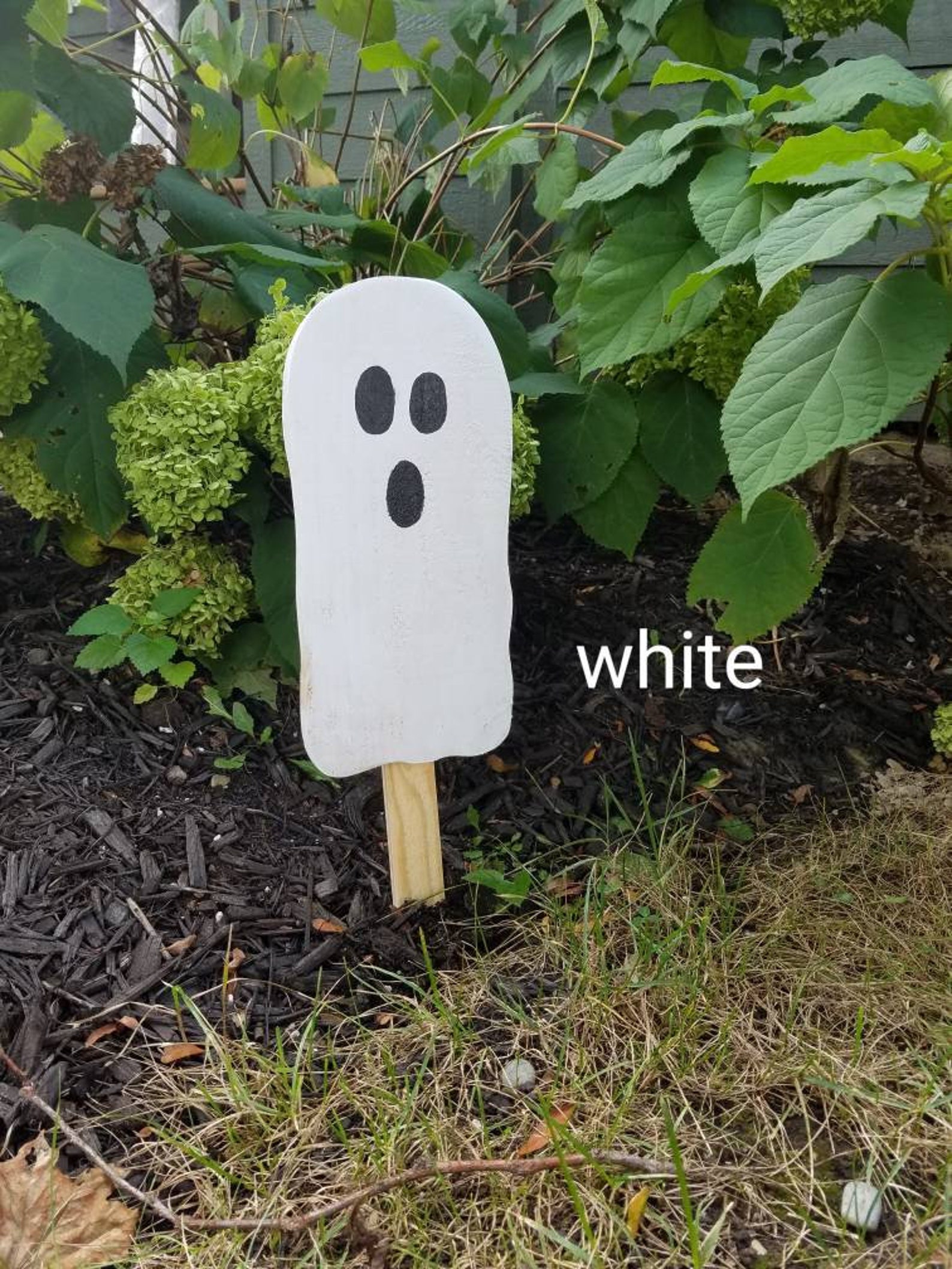 Halloween Ghost | Wood Ghost | Rustic Wood Ghosts | Ghost Walkway Sign ...