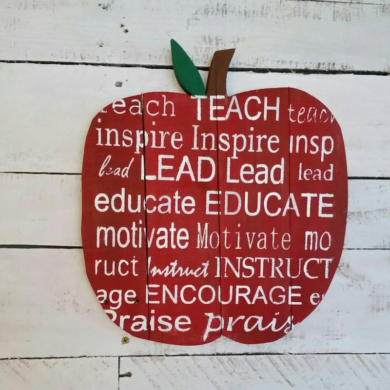 Teacher Subway Art - Etsy