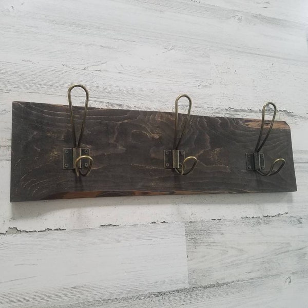 Rustic Coat Rack - Etsy