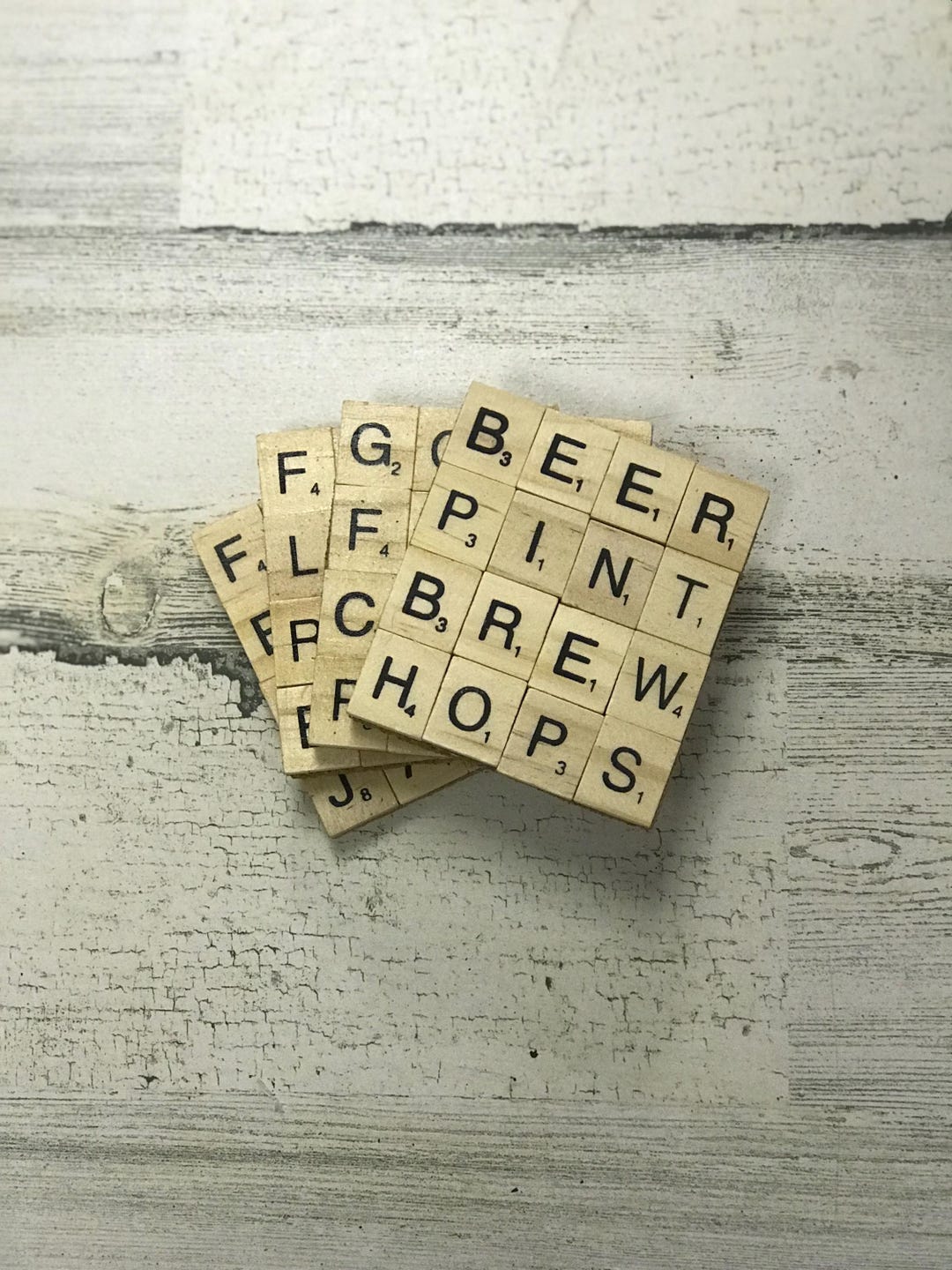 Scrabble Tile Coaster | Scrabble Letters | Wood Tiles| Word Tiles ...