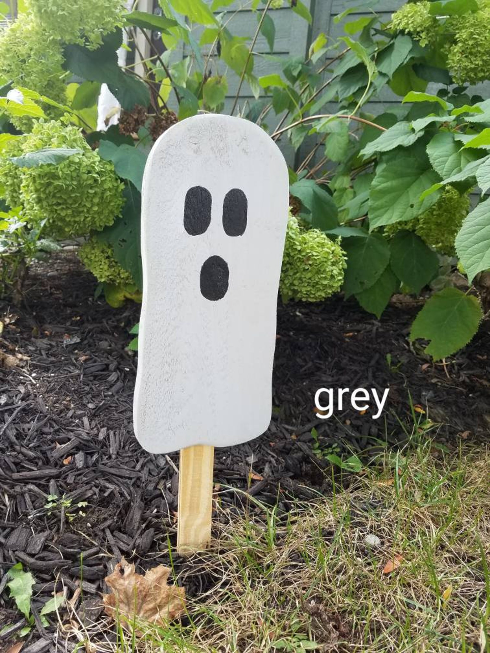 Halloween Ghost | Wood Ghost | Rustic Wood Ghosts | Ghost Walkway Sign ...