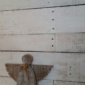 Rustic Wooden Angel-reclaimed Wooden Angel-pallet Wood Angel-christmas ...