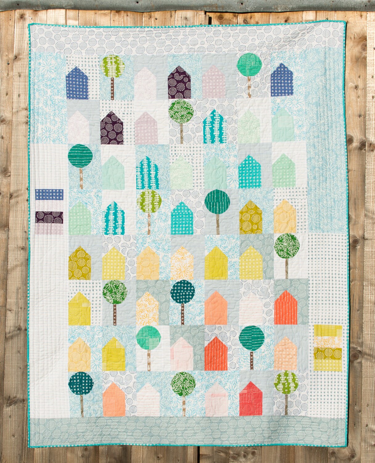 The Painted Village PDF Pattern - Etsy