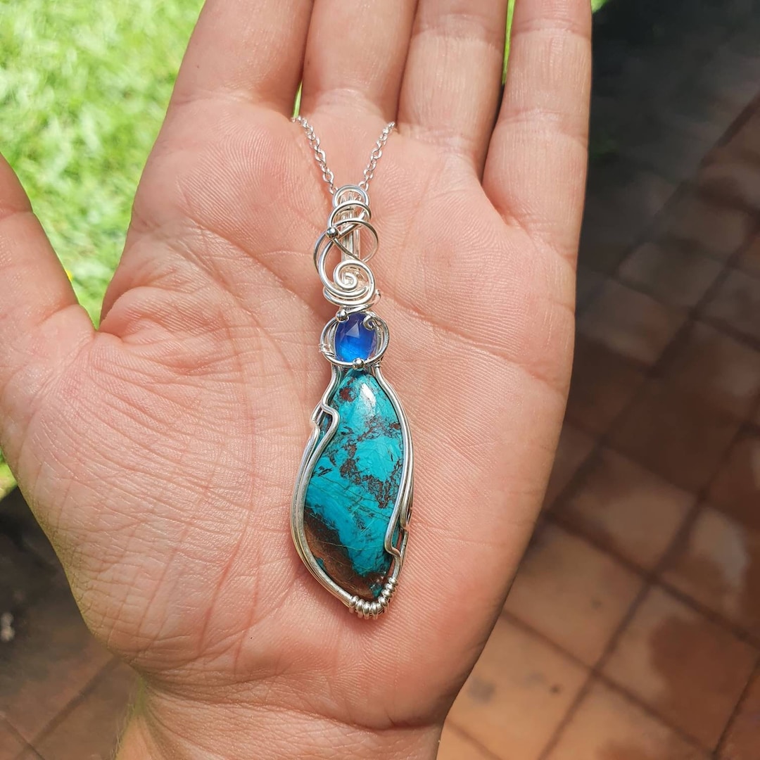 Australian Made Silver Chrysocolla, Aurora Opal Silver Creative Artisan ...