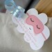 Custom Sleepover Birthday Thank You Tag Kawaii Cloud Sleep Mask, Favor ...